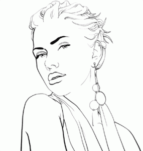 Turn Photos of People into Line Art :: Melissa Evans